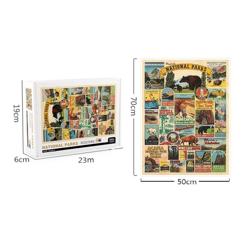 Jigsaw Puzzles 1000 Pieces for Adults Home Office ... – Grandado