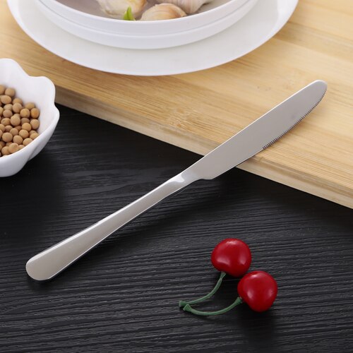 Stainless Steel Knife Fork Spoon Steak Dinner Knif... – Vicedeal
