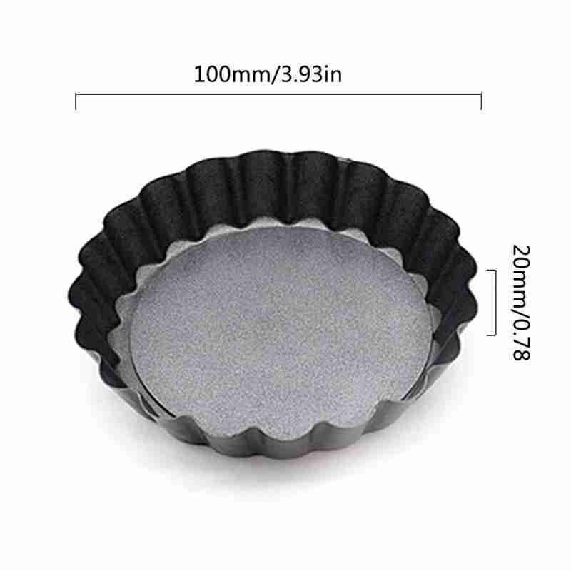 Non-Stick Tart Quiche Flan Pan Molds Pie Pizza Cak... – Vicedeal