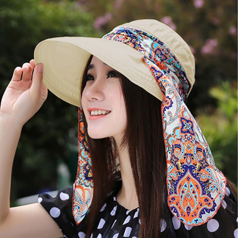 Sombrero para el sol con estampado Floral para muj... – Grandado