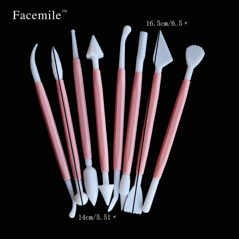 8pcs Pink Sculpture Double Sugar Modeling Cutter S... – Vicedeal