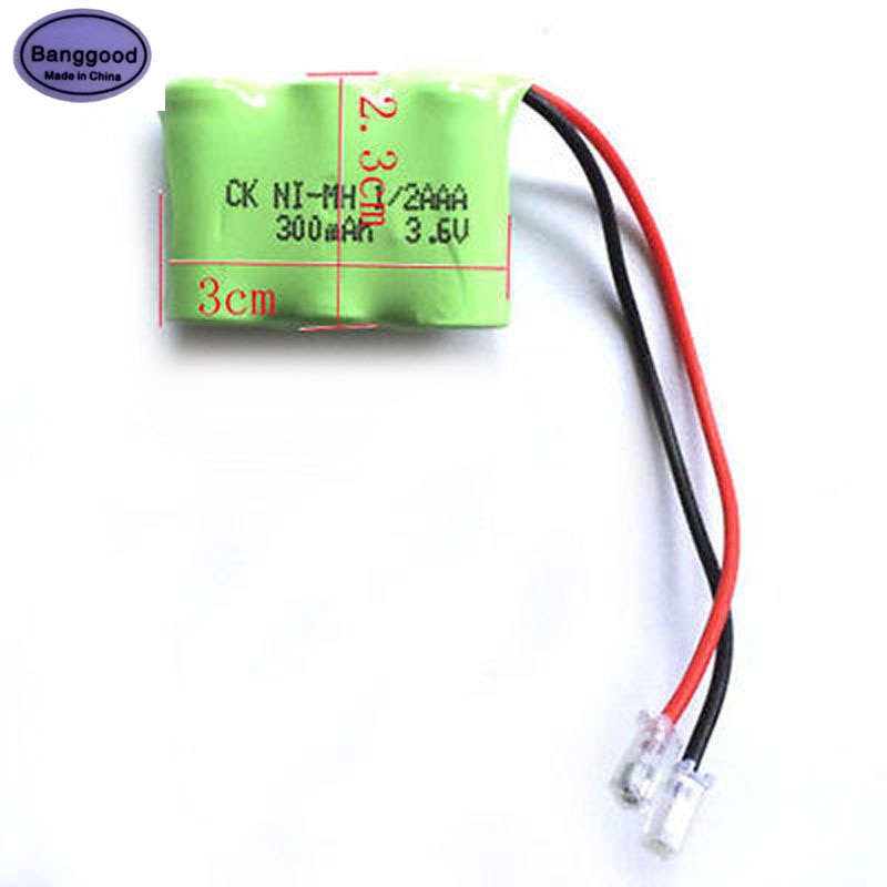 Super Mini Universal Plug NIMH 3,6 V 300mAh 3x 1/2... – Vicedeal