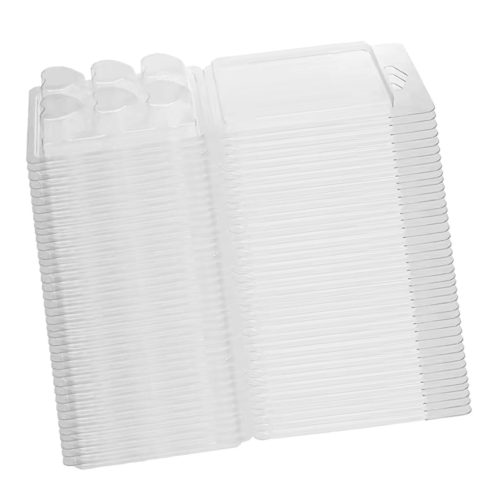 50Pcs Wax Melt Containers Clear Plastic Clamshells... – Grandado