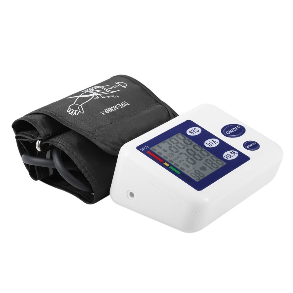 Portable Arm Blood Pressure Pulse Monitor Health C... – Vicedeal