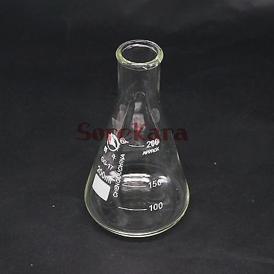 200ml smalhalset borosilikatglas konisk erlenmeyer... – Grandado