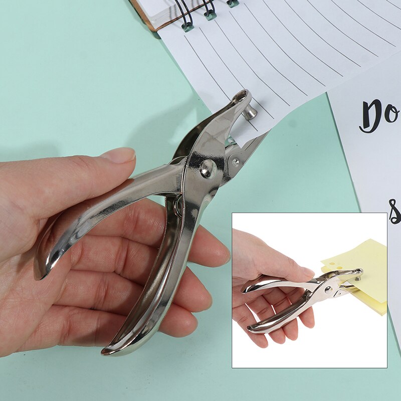 Office Punch 8 Pages Metal School Loose-leaf Singl... – Grandado