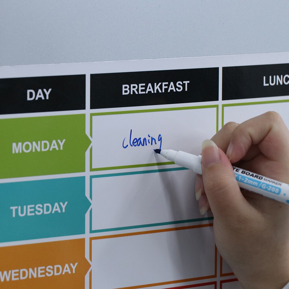 A3 Size Reusable Plan Schedule Refrigerator Calend... – Vicedeal