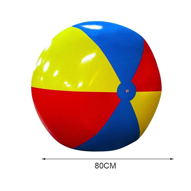 80/100cm Inflatable Beach Ball Water Balloons Colo... – Vicedeal