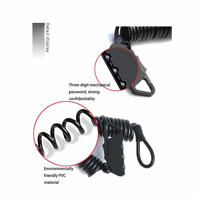 Luggage anti-theft /mini cable baby stroller helmet lock Bicycle ...