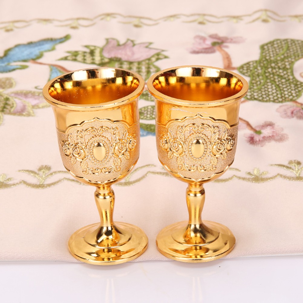 30ML Retro Alloy Wine Cup Small Beverage Wine Cup ... – Vicedeal