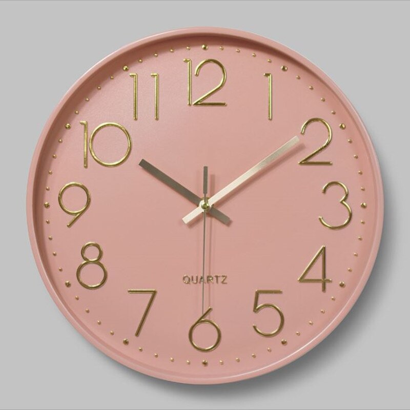 Wall Clock 12 inch Brief Loudspeaker Mute Modern L... – Grandado