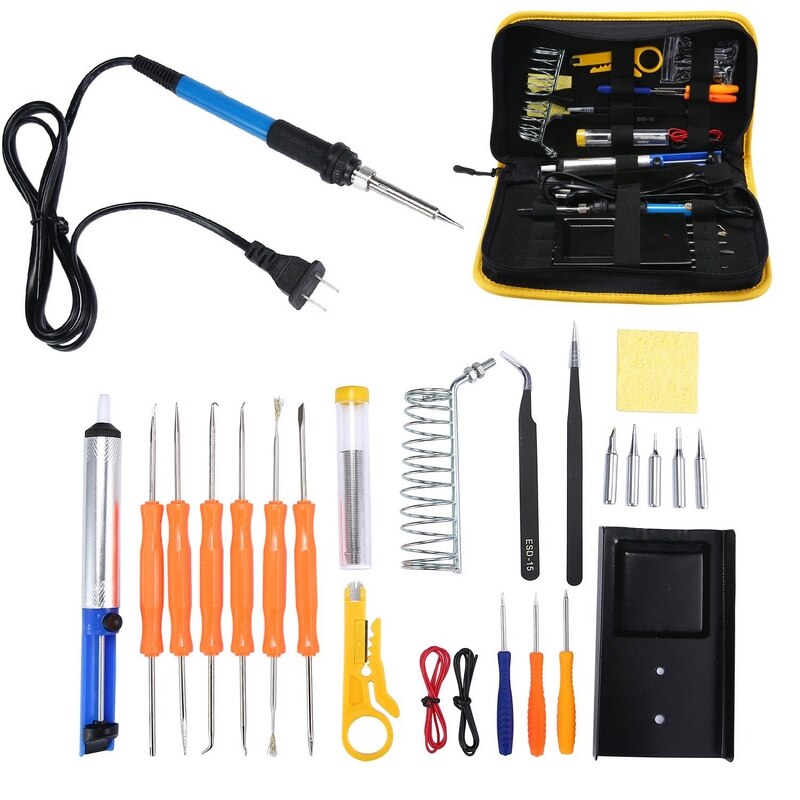60W Elektrische Soldeerbout Kit Verstelbare Temper... – Vicedeal