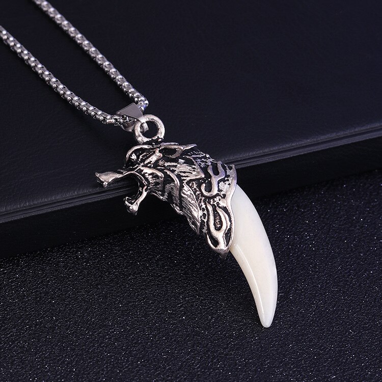 Stainless Steel Male Pendant Necklaces Punk Brave ... – Grandado