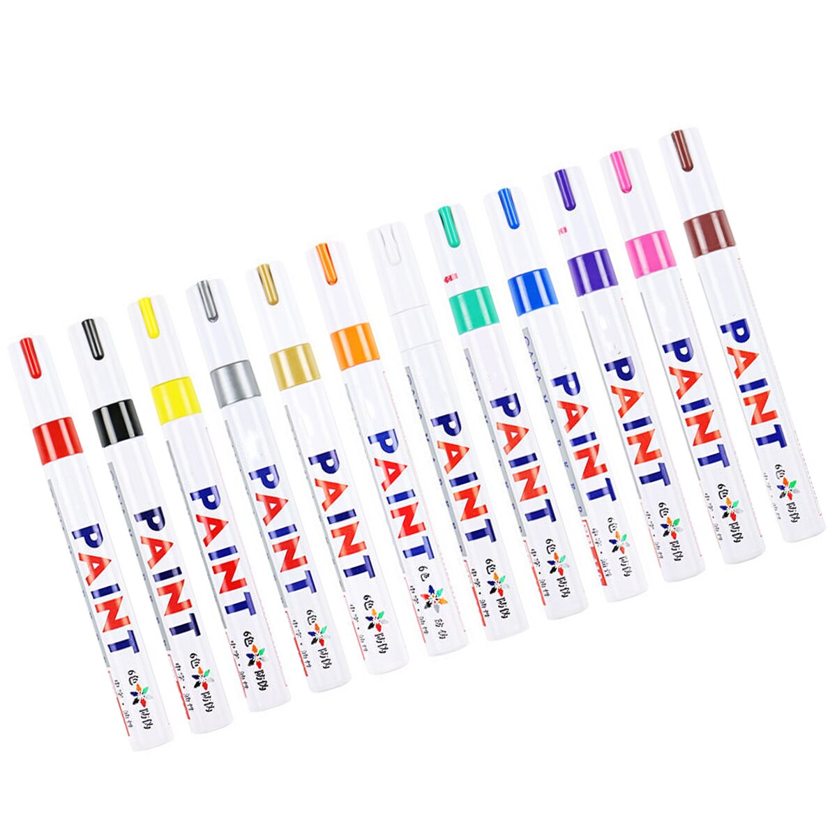 12 Colors Paint Marker Pens Car Auto Paint Repair ... – Vicedeal