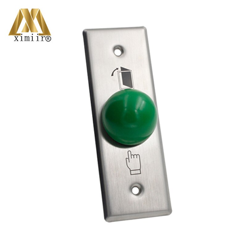 Stainless steel metal exit switch button NO type e... – Vicedeal