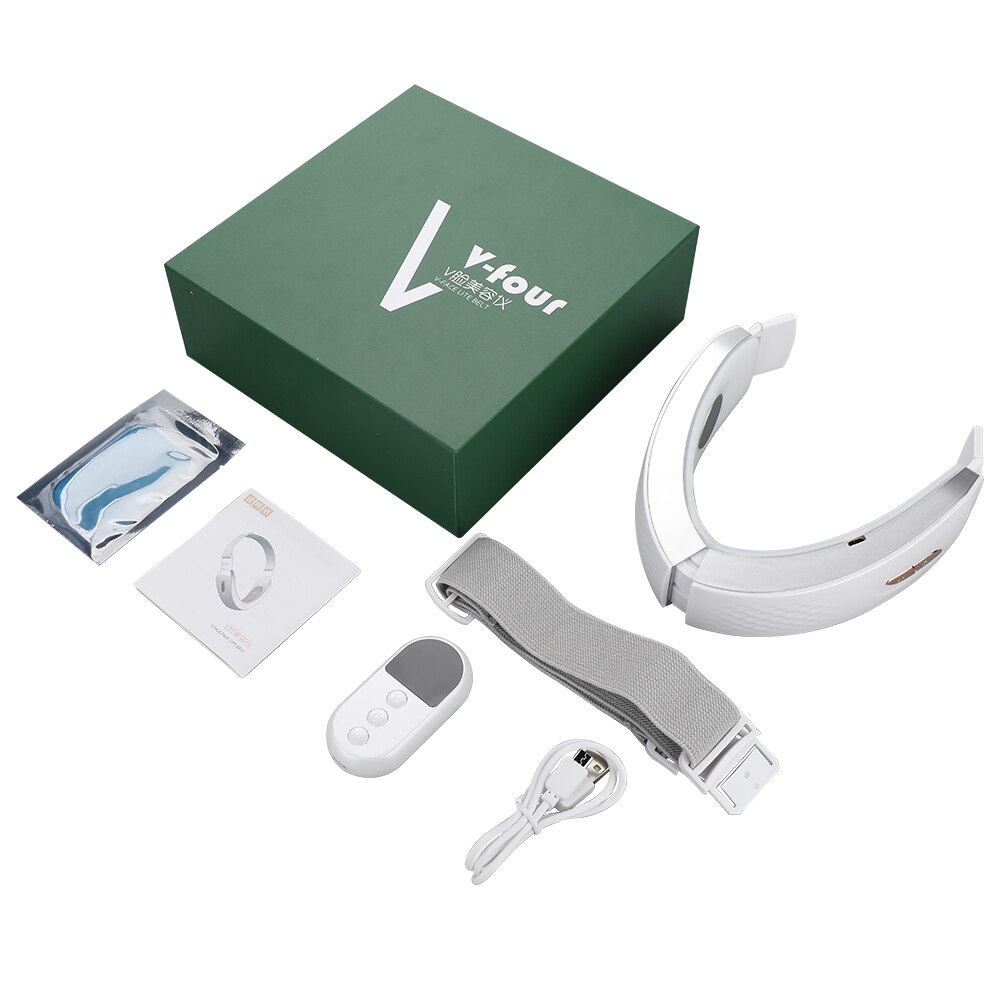 3 Kleuren Led Facial Neck Massager Led Photon Ther... – Grandado