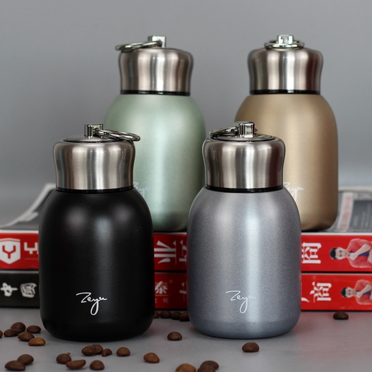 300ML Mini Coffee Vacuum Flasks Lovely Stainless S... – Grandado