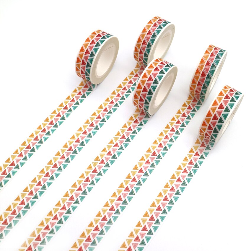 1 PCS Color Geometric Pattern Washi Tape DIY Maski... – Grandado