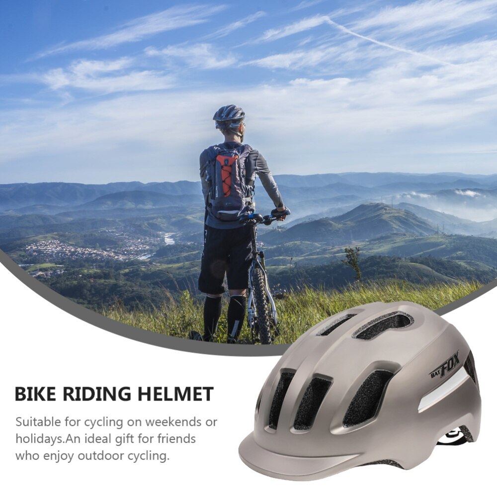 1pc Bike Riding Helmet Portable Breathable Safety ... – Grandado