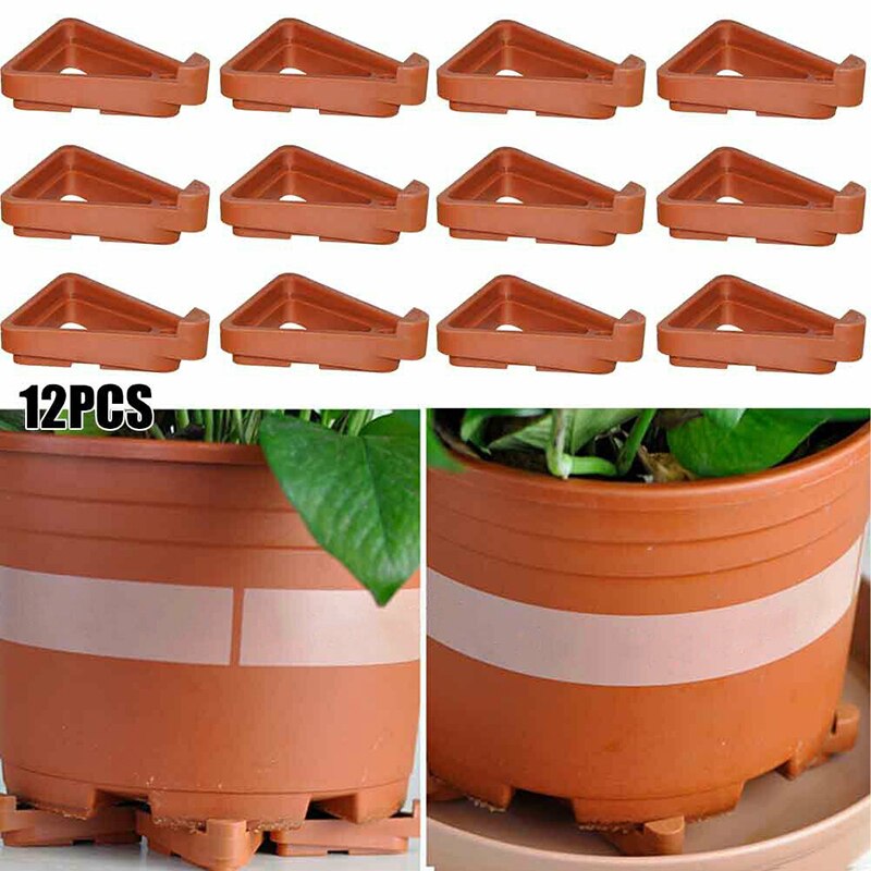 12 Pcs Invisible Low Profile Flower Pot Feet Garde... – Vicedeal