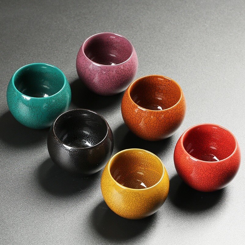 Dragon Egg Ceramic Tea Cup Kiln Turned Ceramic Tea... – Grandado