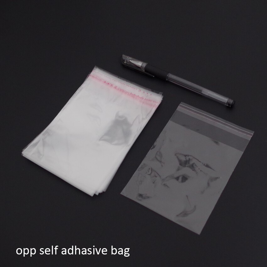 500pcs Clear Resealable Opp/poly/ Cellophane Bags ... – Grandado