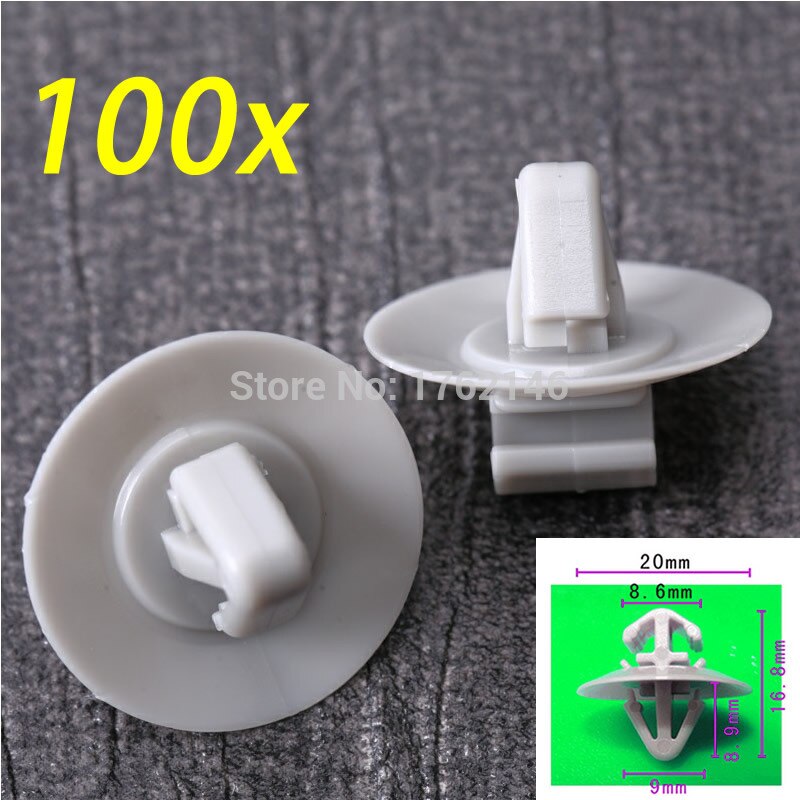 100X Side Moulding Lagere Bescherming Deur Plastic... – Vicedeal