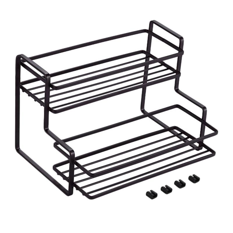 1pc Stepped Kitchen Desktop Racks 2-layer Iron Sea... – Grandado