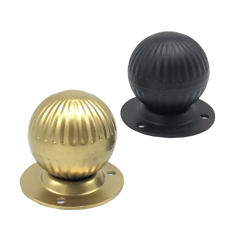 best Round Ball Vintage Iron Wooden Door Knob Pull... – Grandado