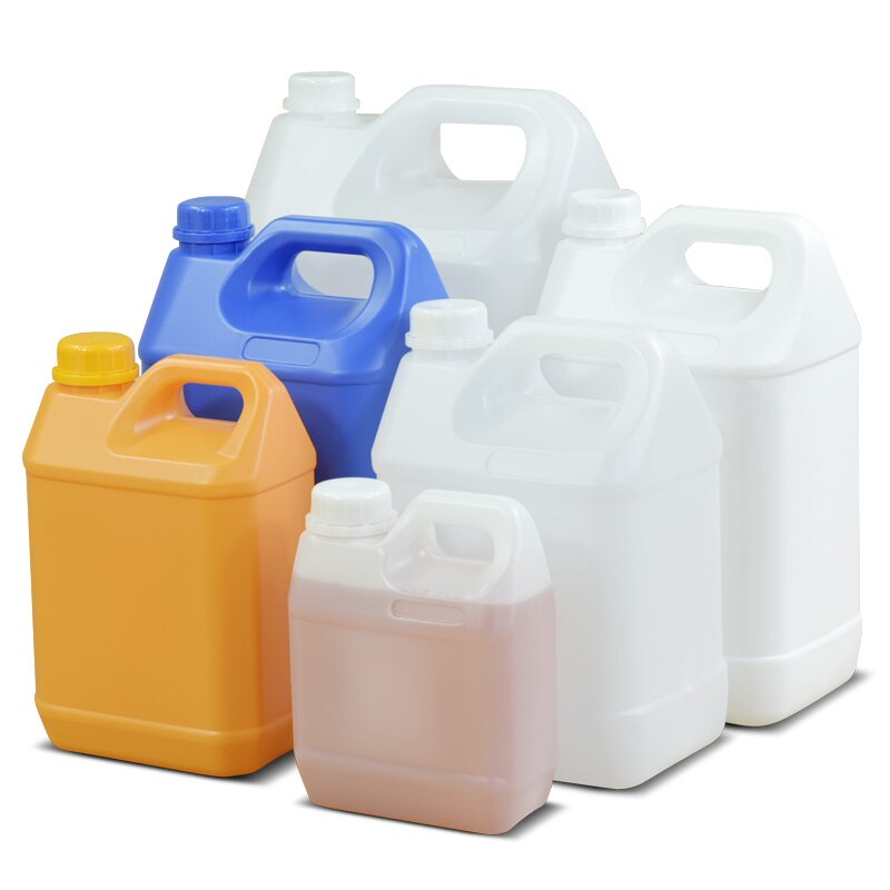 3 liter square HDPE container portable plastic jer... – Grandado