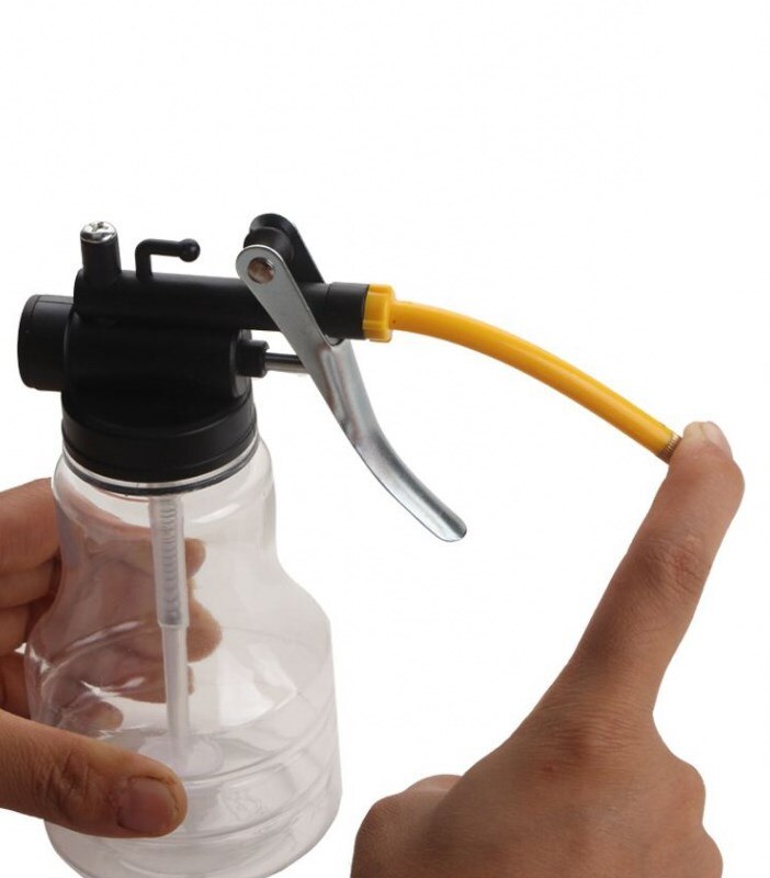 oiler for greasing Transparent Oil Can Lubrication... – Vicedeal