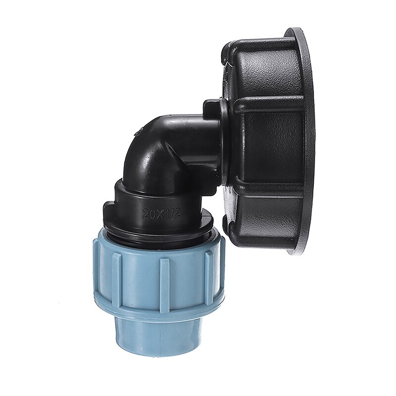 1pc 20mm IBC Tank Adapter PE Pipe Fittings Elbow O... – Grandado