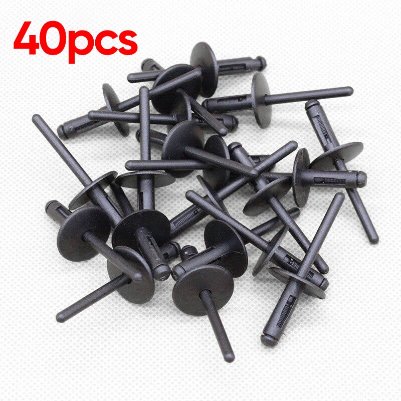 40x Panel Push pin Clip Bumper Car Rivets Assortme... – Grandado
