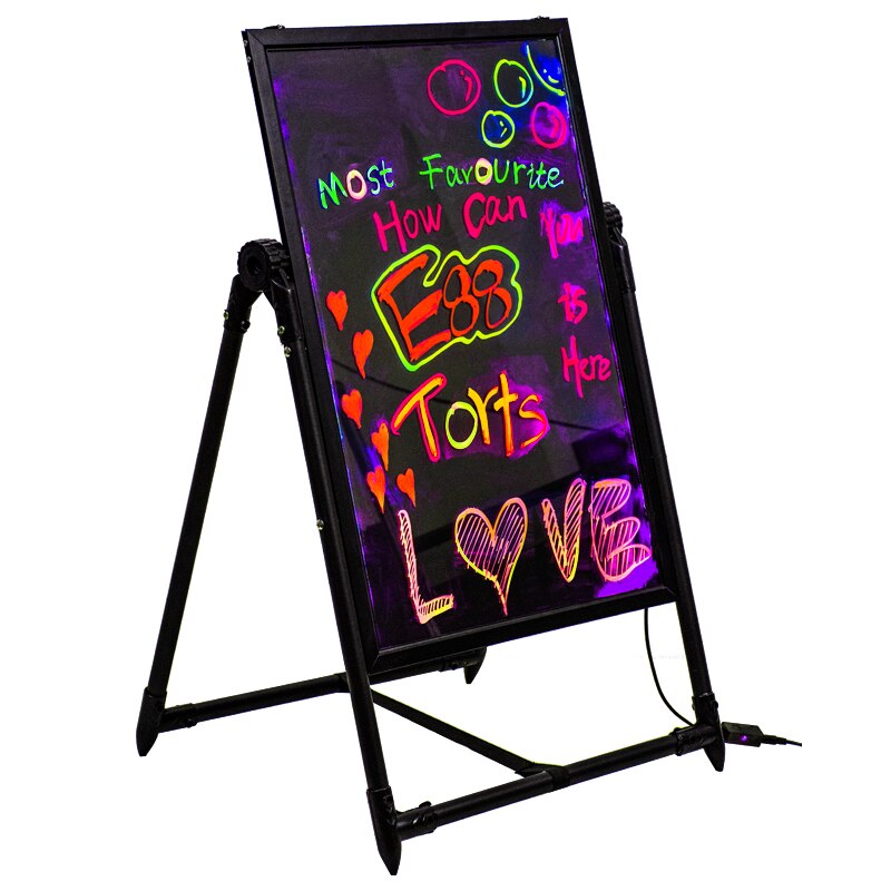 Glow In Dark Schrijfbord Opvouwbare Slant Board Vo... – Grandado