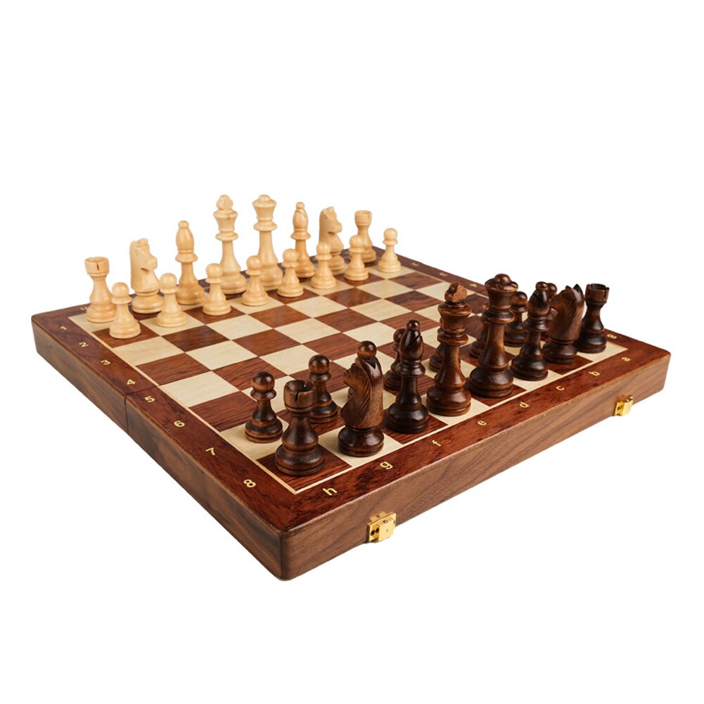 Wooden Chess Board Set 15 Inch International Chess... – Vicedeal