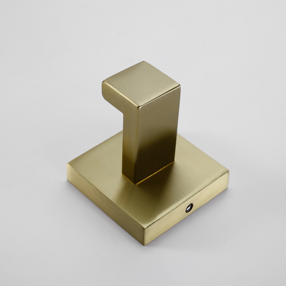 Bagnolux børstet guld rustfrit stål smuk væg krog ... – Grandado