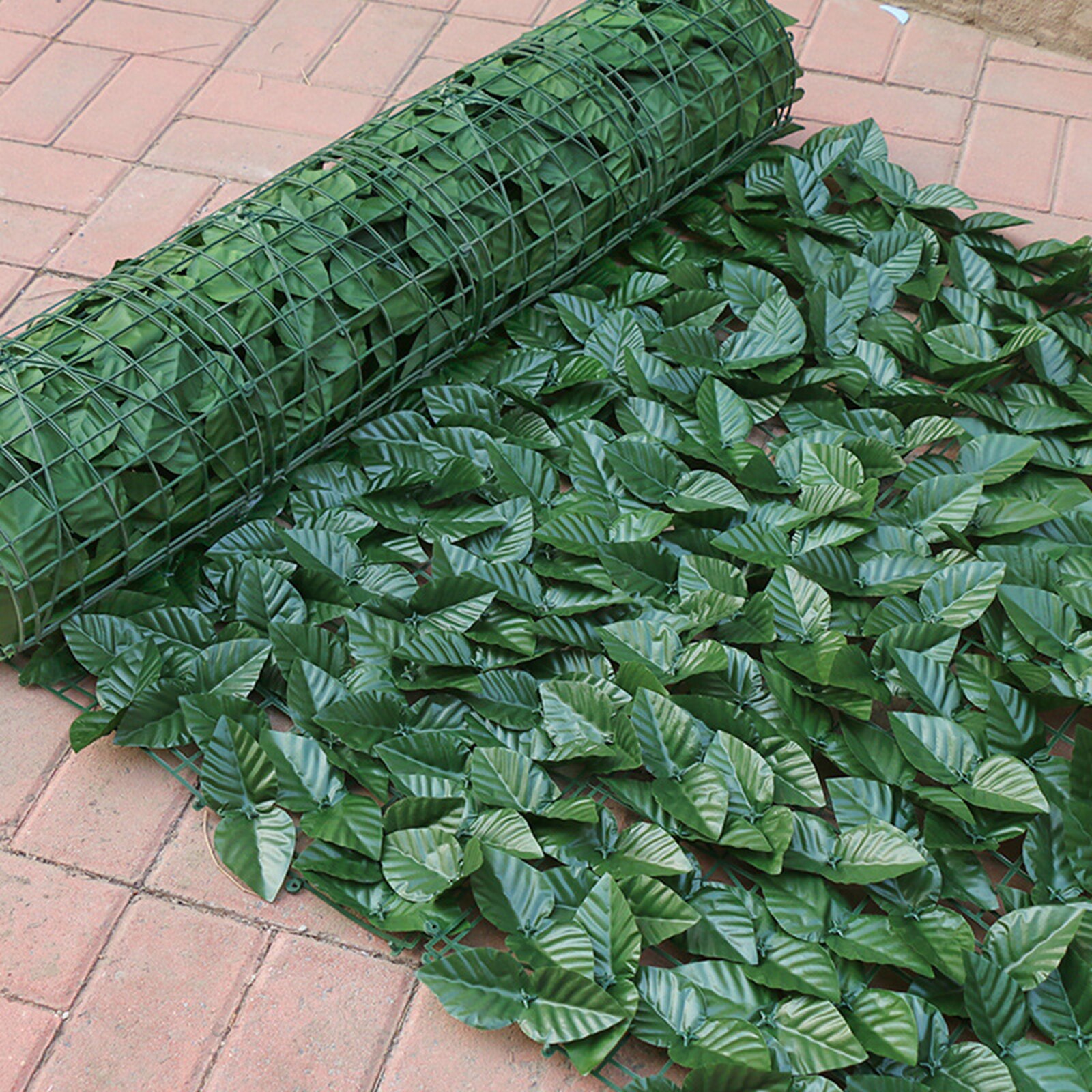 Artificial Leaf Privacy Fence Roll Wall Landscapin... – Grandado