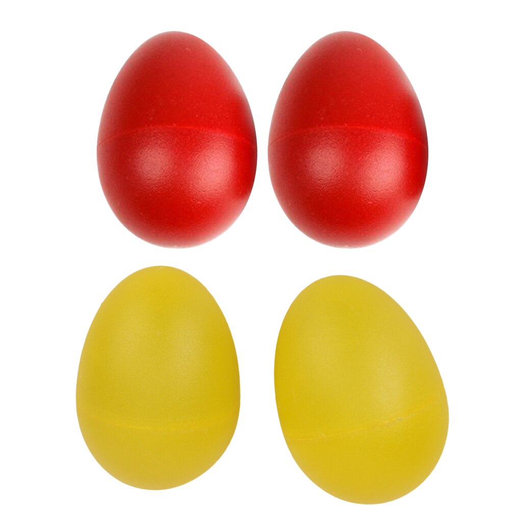 2 Pair Musical Maraca Hand Shaker Plastic Sand Egg... – Grandado
