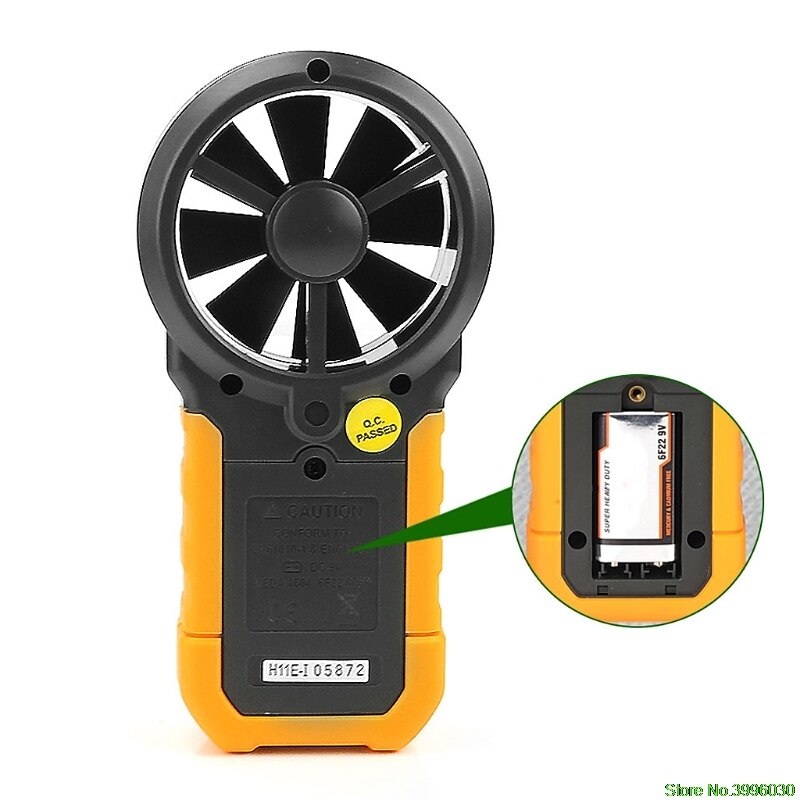 HYELEC MS6252A Digital Air Speed Anemometer / Air ... – Grandado