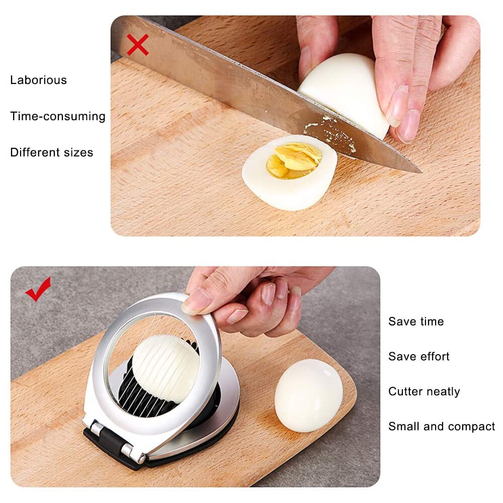 Stainless Steel Wire Egg Cutter Multifunctional Eg... – Grandado