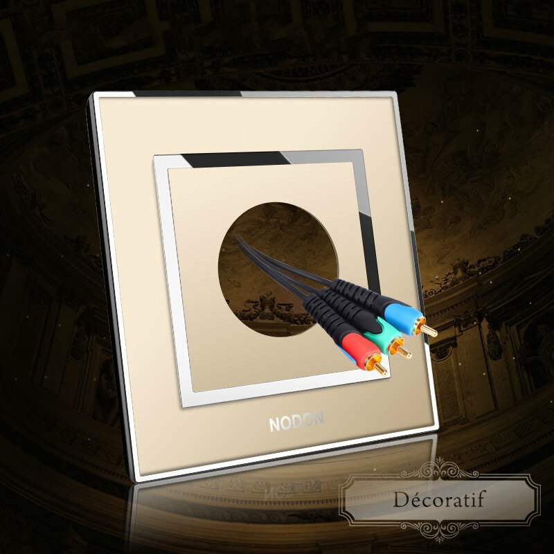 Blank panel Cover with outlet hole 86 model univer... – Vicedeal