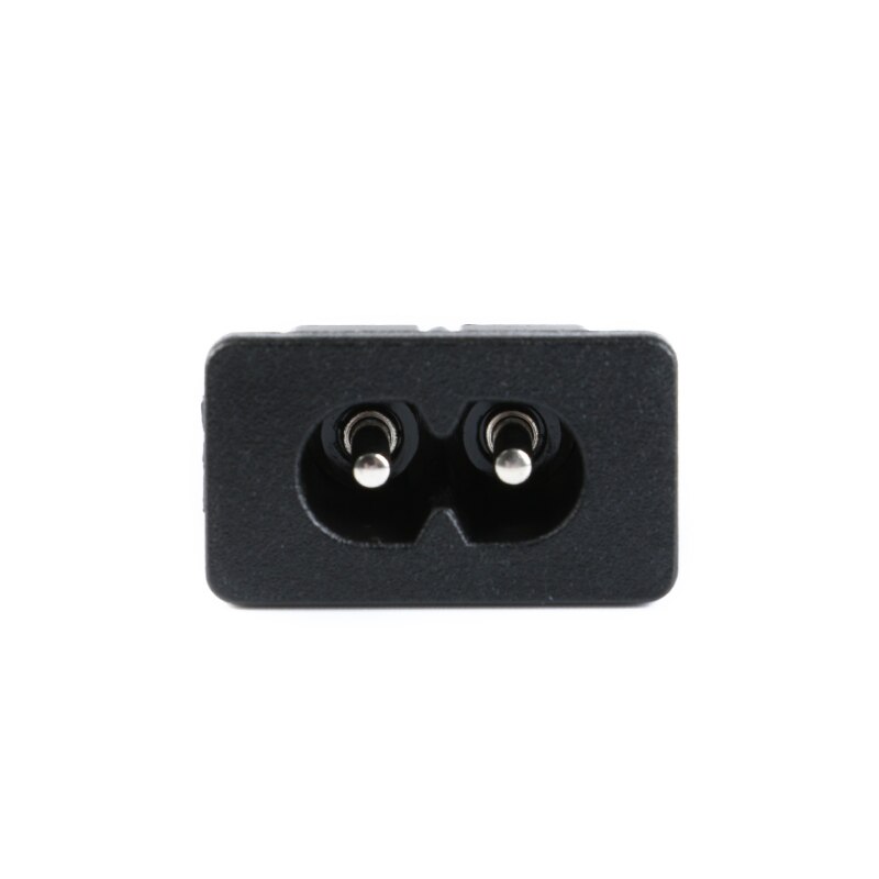 5 Pcs IEC320 C8 Schwarz 2 Terminal Power Stecker E... – Vicedeal