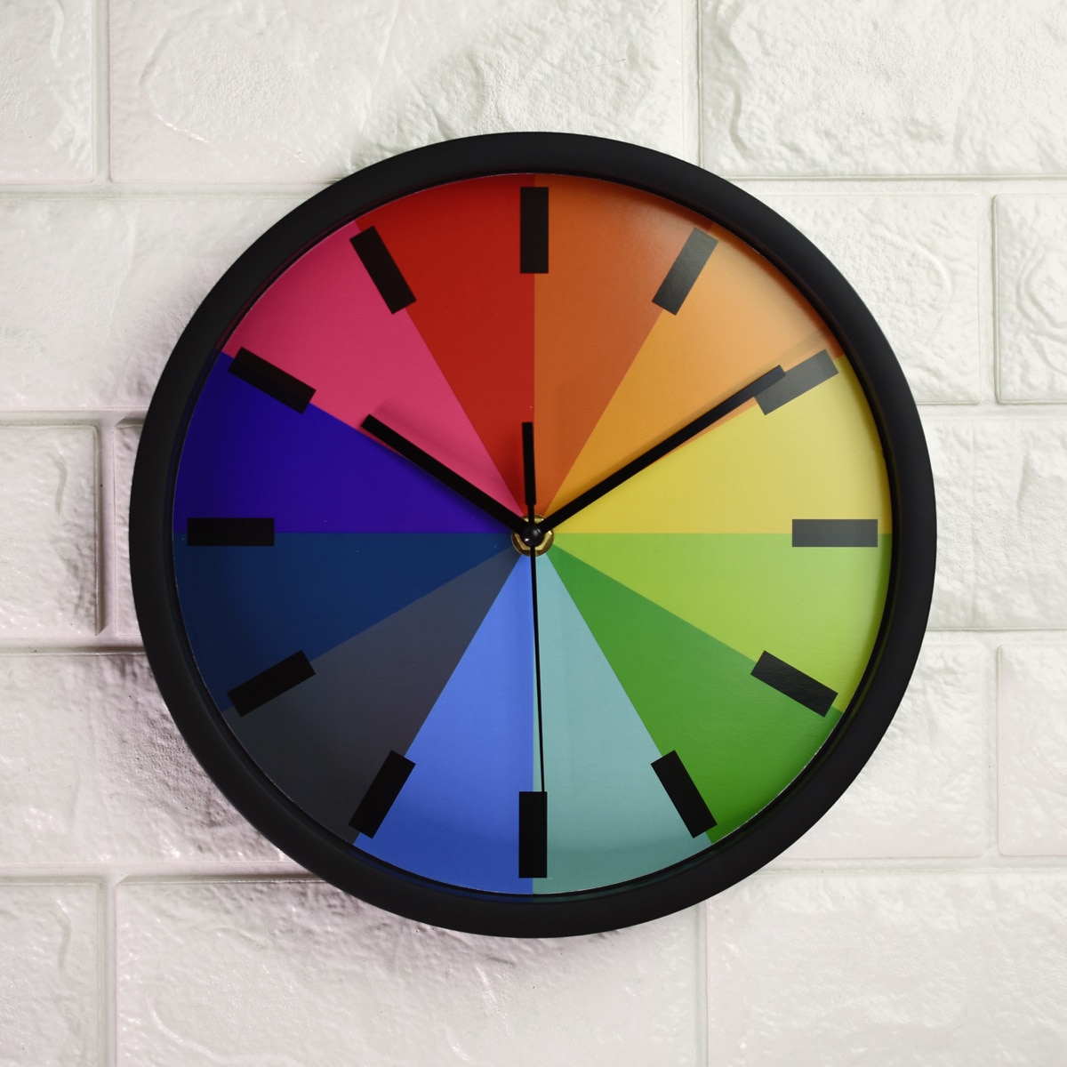 Simple Wall Clock Mute Clock Living Room Bedroom M... – Vicedeal