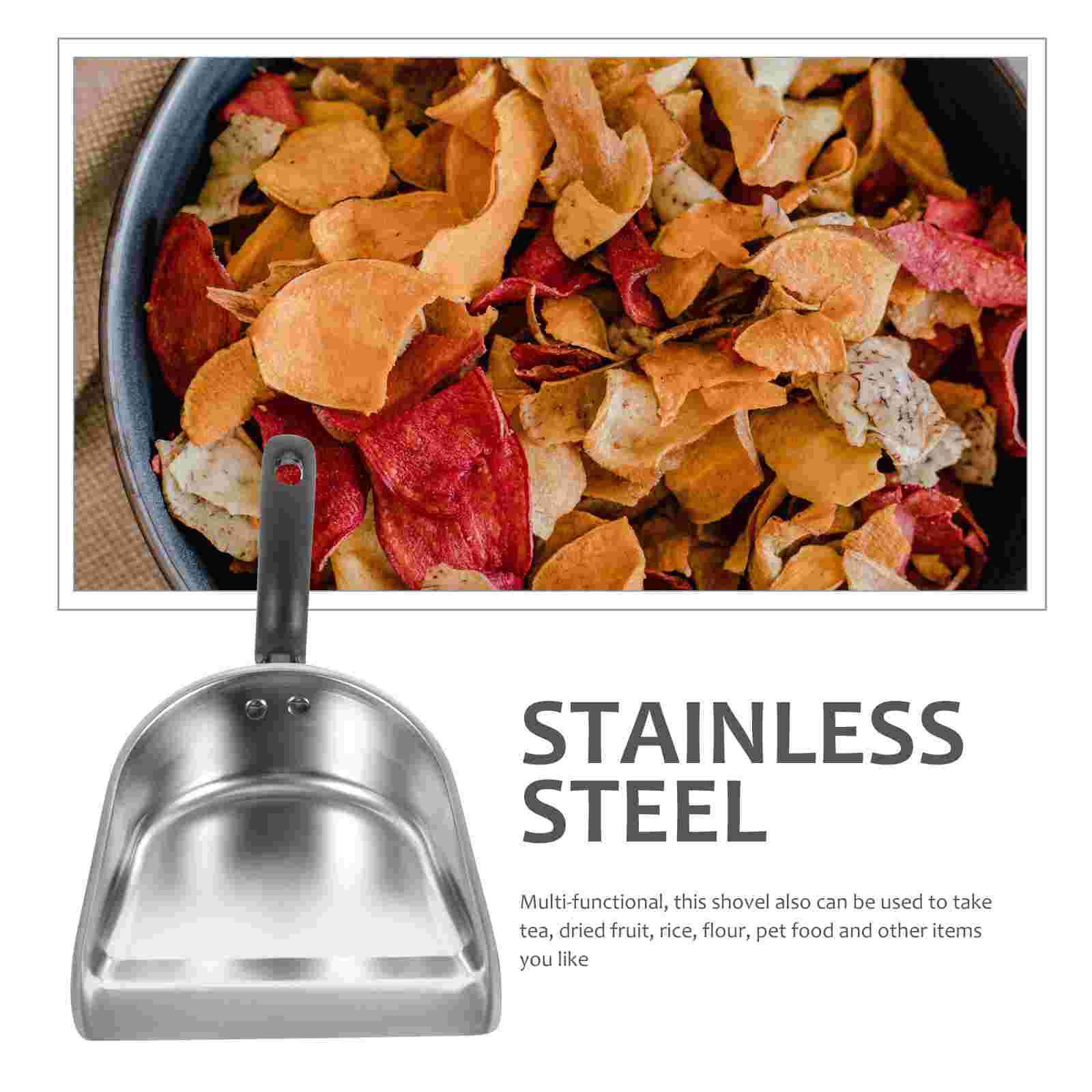 Thickened Stainless Steel Hand Held Shovel Trash S... – Grandado
