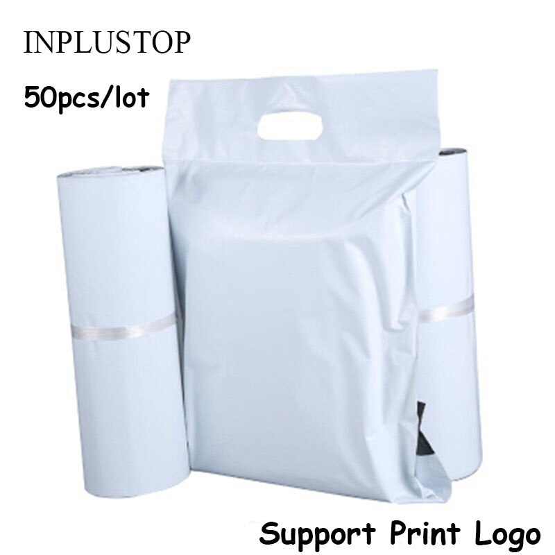 INPLUSTOP 50pcs/pack Plastic Tote Express Bag Thic... – Grandado