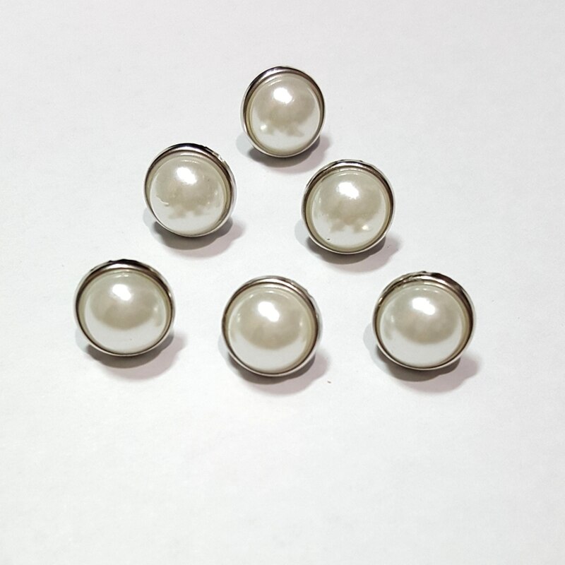 100 Uds 12mm blanco de marfil perla clavitos de fo... – Grandado