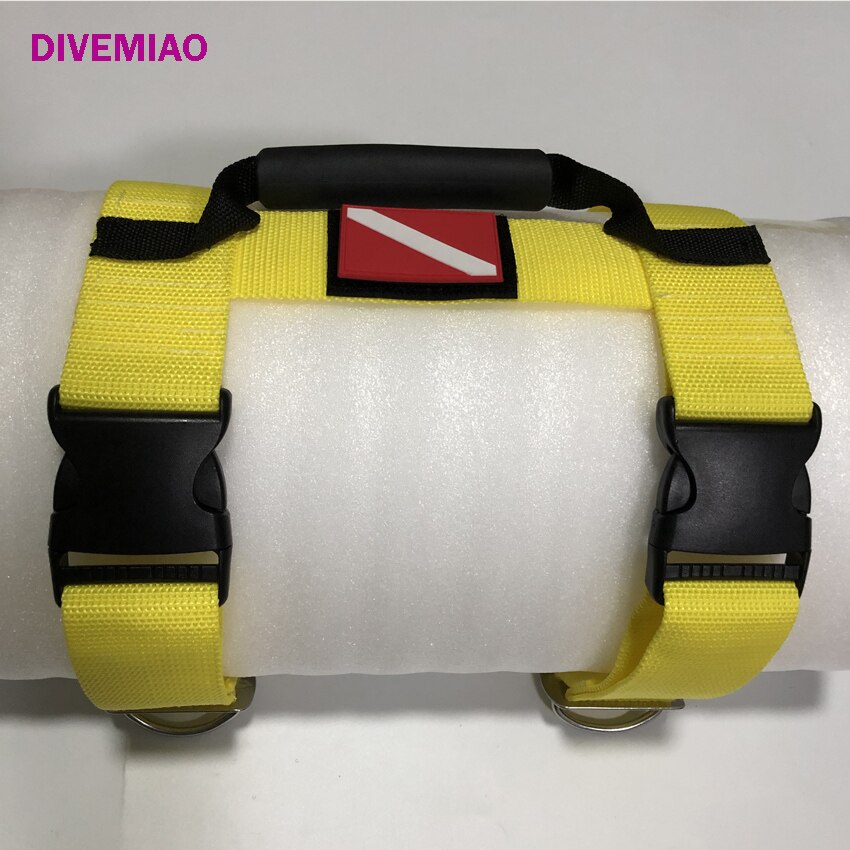 Yellow / Black SCUBA Dive Tank Carrier / Strong an... – Grandado