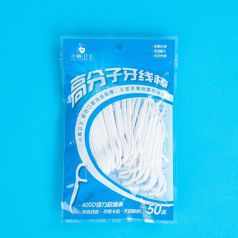 Ha Bag Ultra-Fine Dental Floss Stick Family Pack Toothpick Safe Teeth ...