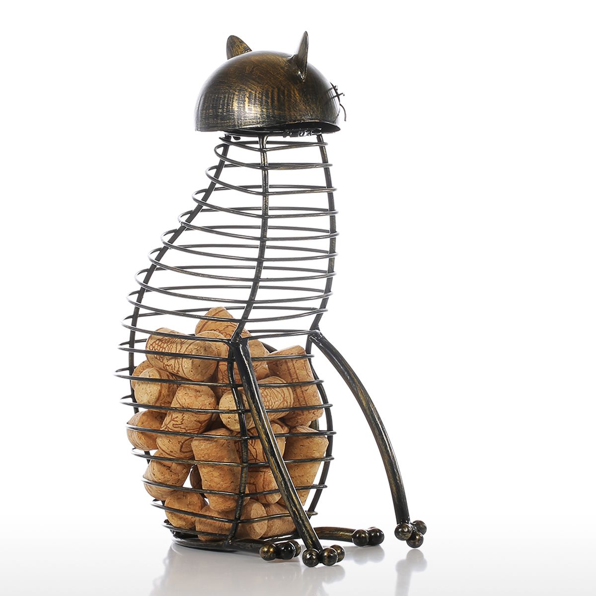 Tooarts Delicate Artwork Handmade Cat Wine Cork Co... – Grandado