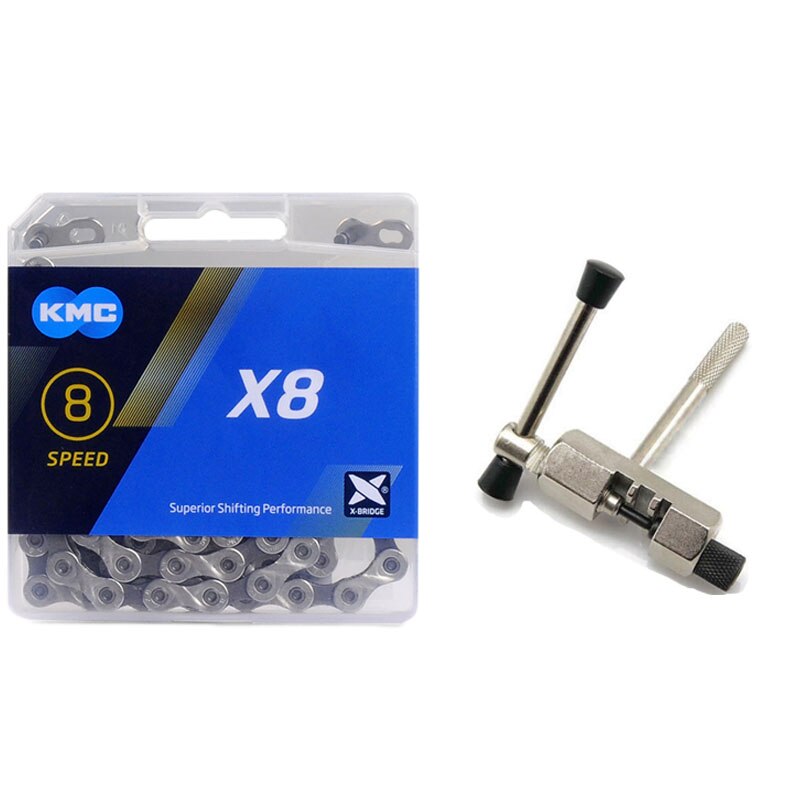 Kmc X8 Z8.3 Fiets Kettingen 116L 8 Speed Fietskett... – Vicedeal